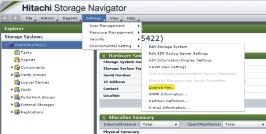 SRM: Enable an HDS onboard SMI-S provider
