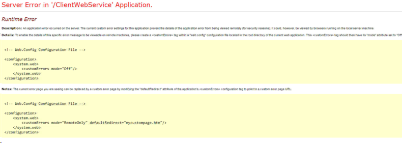 How to troubleshoot and resolve when SolarWinds web console shows Server Error in '/' Application