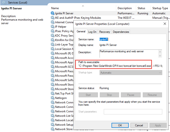 Collect DPA log files to SolarWinds Support