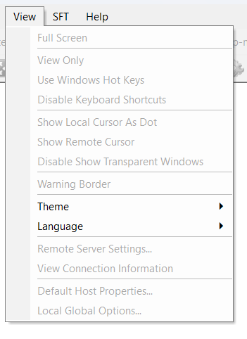 Dameware Toolbar and Main Menu Appears but Grayed Out and Unusable in ...