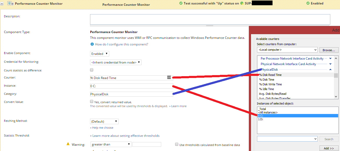 Performance counter polling error: Bad input parameter. HResult: The ...