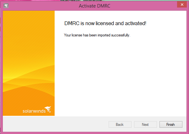 Dameware License Offline Activation