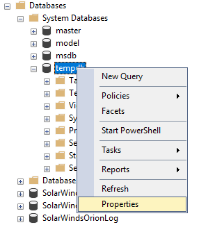 Adjusting SQL Server Settings