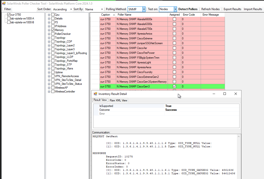 Use the Poller Checker tool