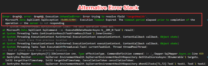 SQL Sentry Portal Bug - Upgrade to 2023.4 causes issue with Portal not loading with GraphQL ...