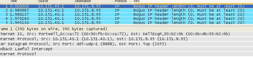 Breaking down sFlow packet in Wireshark