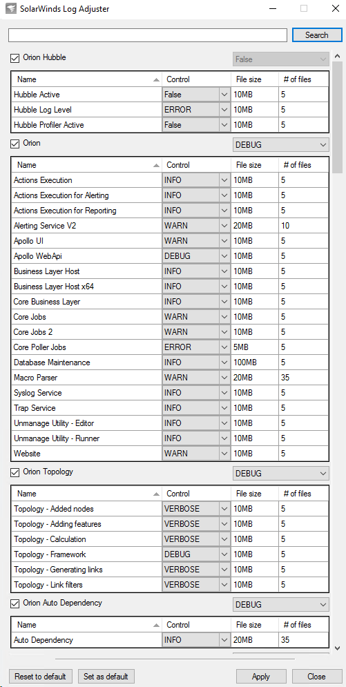 Log files are taking up too much drive space or are too large when ...