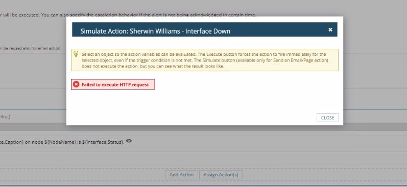 Troubleshooting HTTP Post - Failed to execute HTTP request