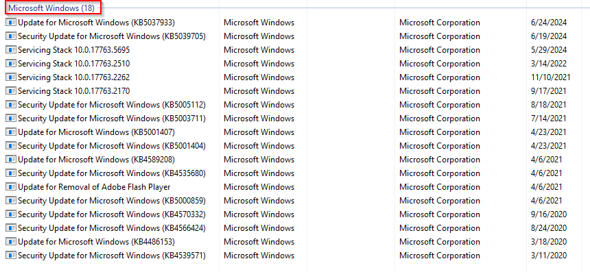 Installed windows updates and patch manager windows agent update report ...