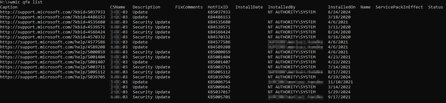 Installed windows updates and patch manager windows agent update report ...